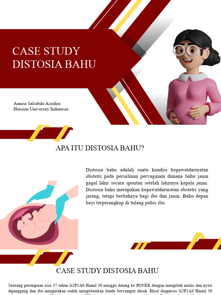 Case Study Distosia Bahu Annisa S | PDF