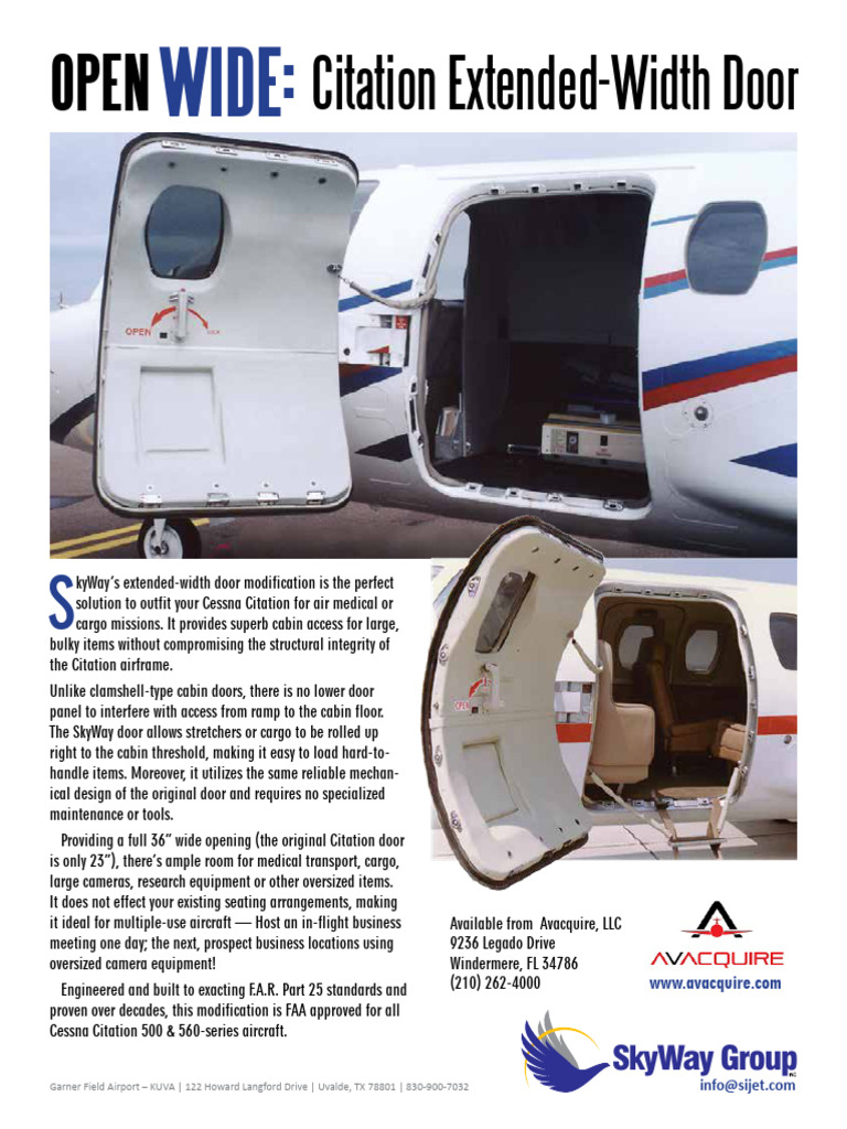 Cargo Door Brochure - 2021web | Download Free PDF | Aviation | Transport
