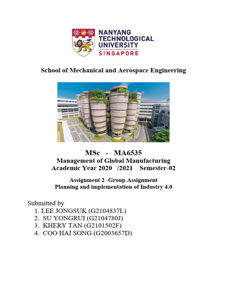 15 GRP Assignment 2 | PDF | 3 D Printing | Automation