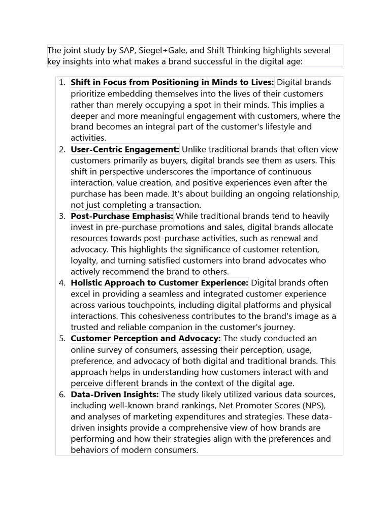 Consumer behaviour case study | PDF | Brand | Customer Experience