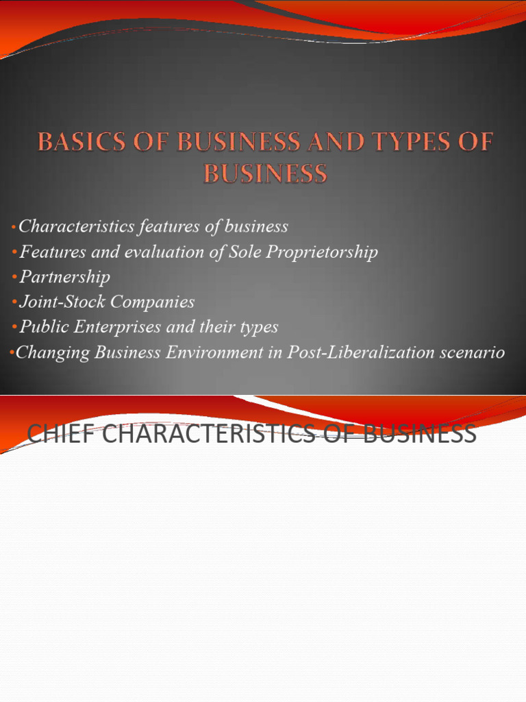 Basics of Business | PDF | Sole Proprietorship | Partnership