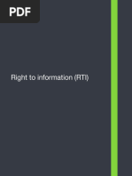 Draft RTI Application Format | PDF