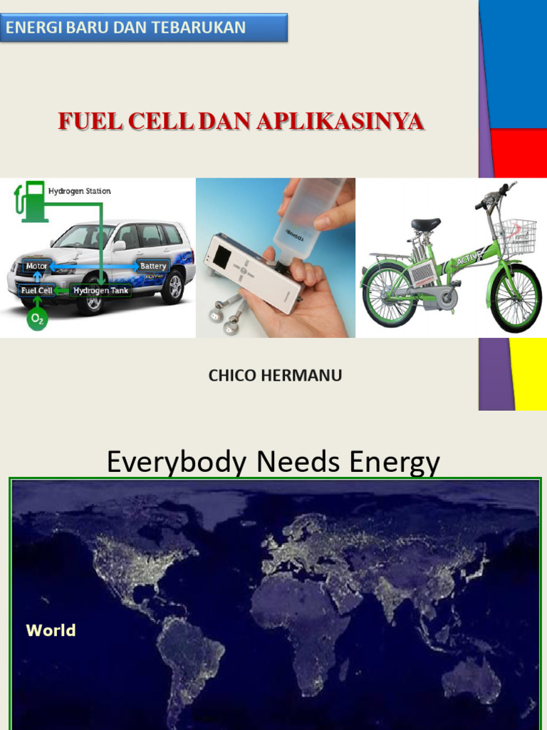 Presentasi 1 Fuel Cell Chico Hermanu | PDF