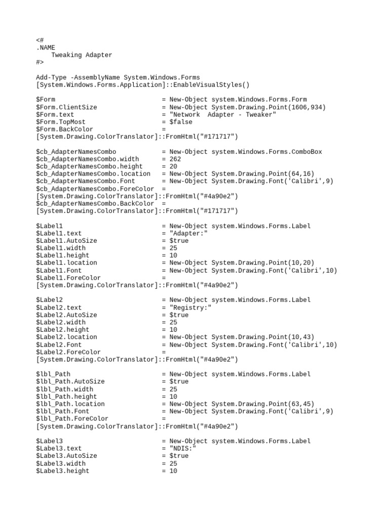Network Tweaker | PDF | Digital Typography | Windows Nt