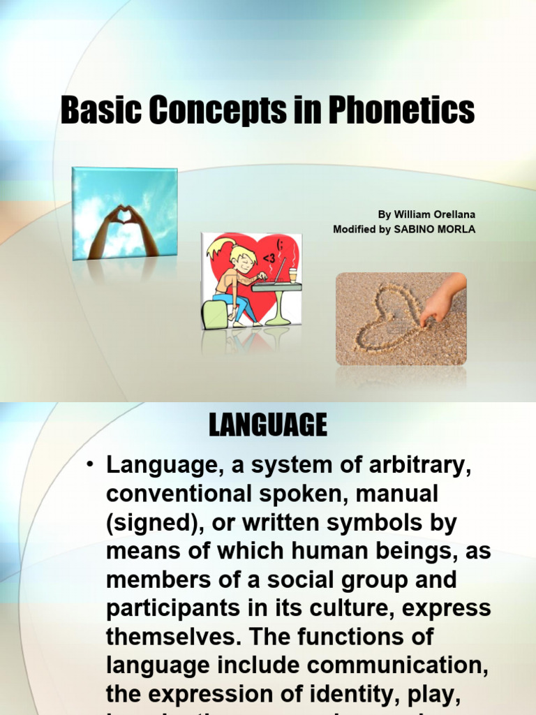 Basic Concepts | PDF | Phonology | Phoneme