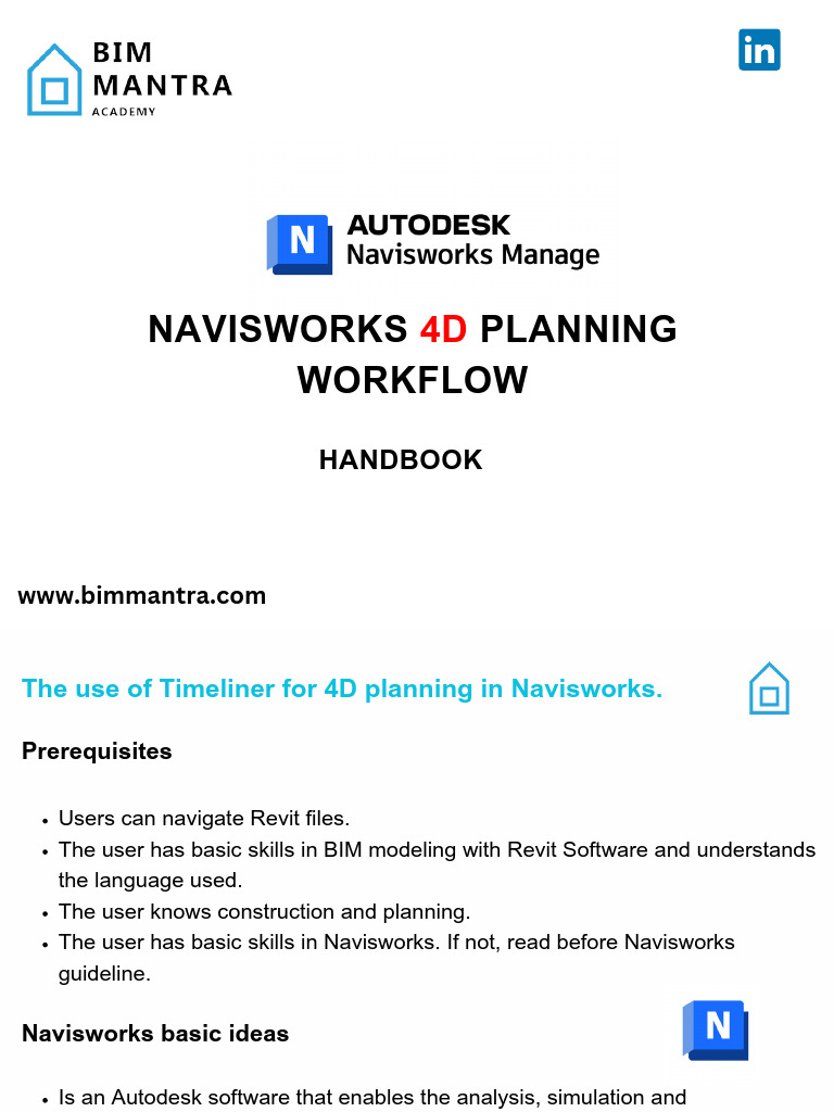 Navisworks 4D Planning Guide | PDF | Autodesk Revit | Information ...