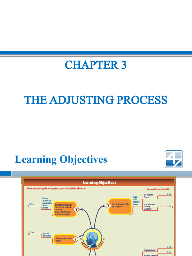 Chapter 3 - The Adjusting Process | PDF | Depreciation | Debits And Credits