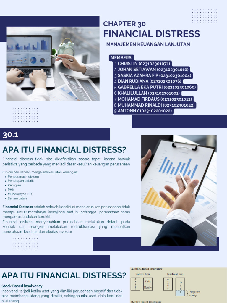 Memahami Financial Distress Perusahaan | PDF