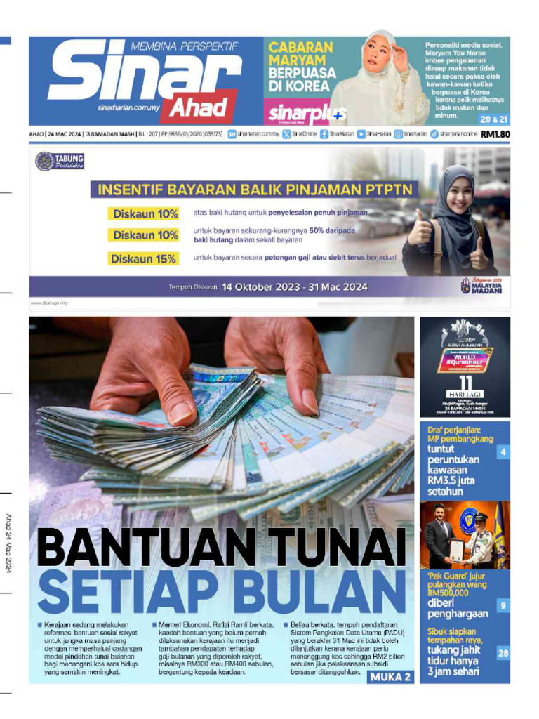 Sinar Ahad-240324 | PDF