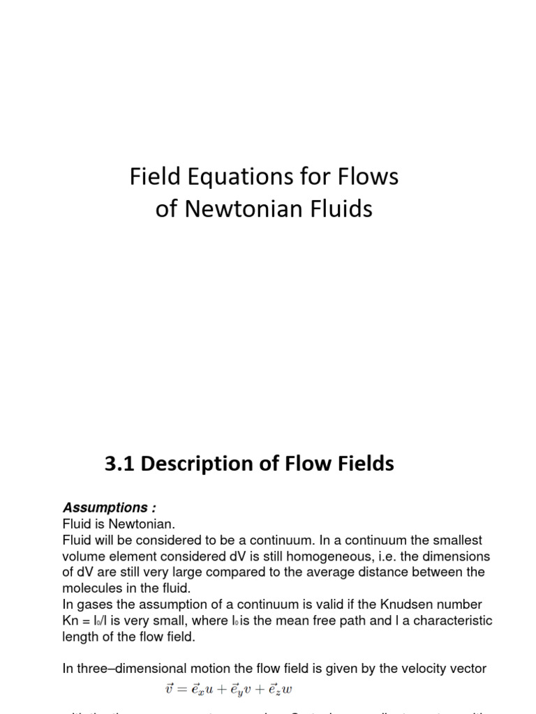 Boundary Layer Theory Lecture 3 - 2024 | PDF | Stress (Mechanics ...