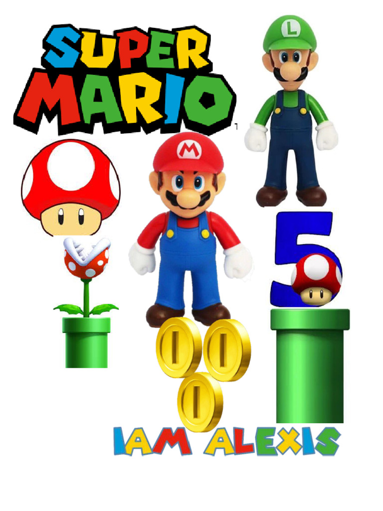 Mario Bros para Imprimir | PDF