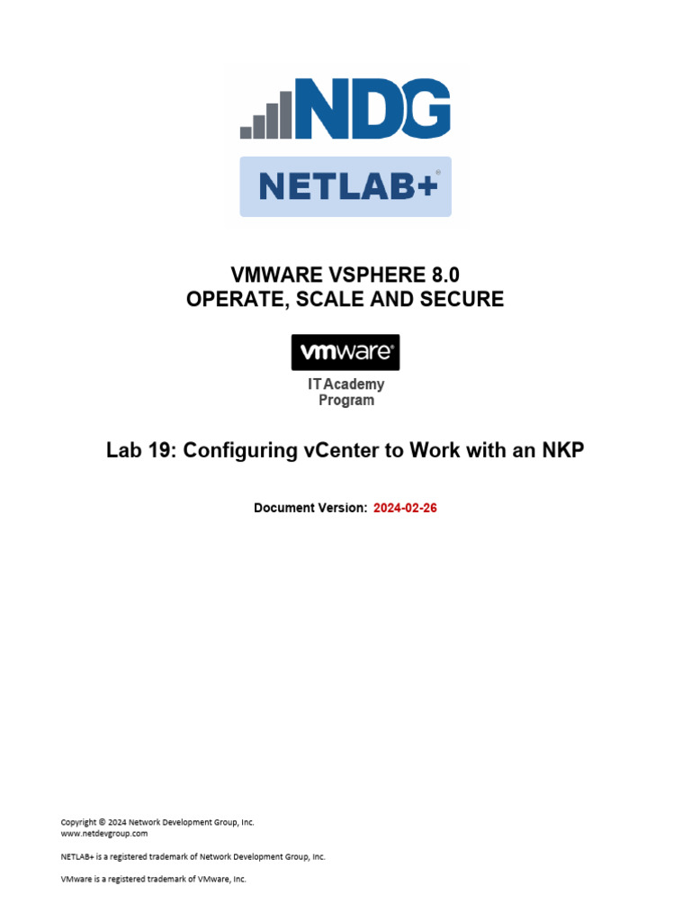 vSphere_OSS_8_Lab_19 | PDF | Encryption | Key (Cryptography)