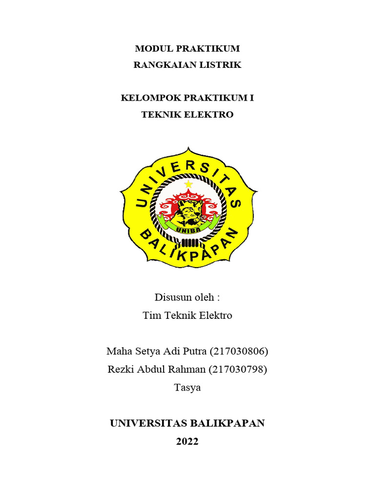 Laporan Praktikum Dasar Elektronika | PDF Laporan Praktikum Dasar Elektronika | PDF