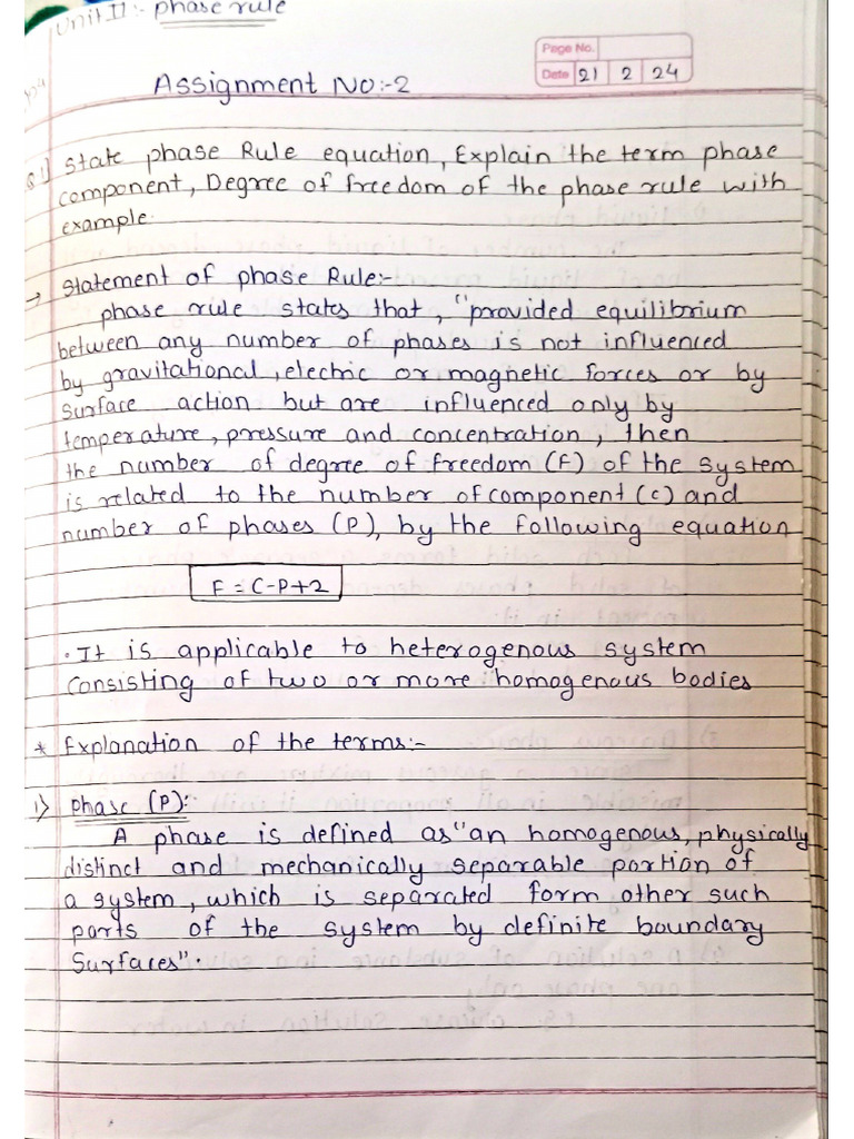 Assignment No.2 Chemistry | PDF