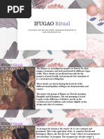 Ifugao Mumbaki Rituals Explained | PDF | Rituals | Social Psychology