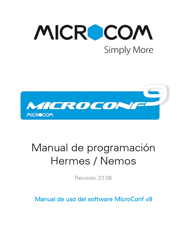 Manual Soft. Configuracion v9 ES Rev (23.06) | PDF | Gsm | 3 G