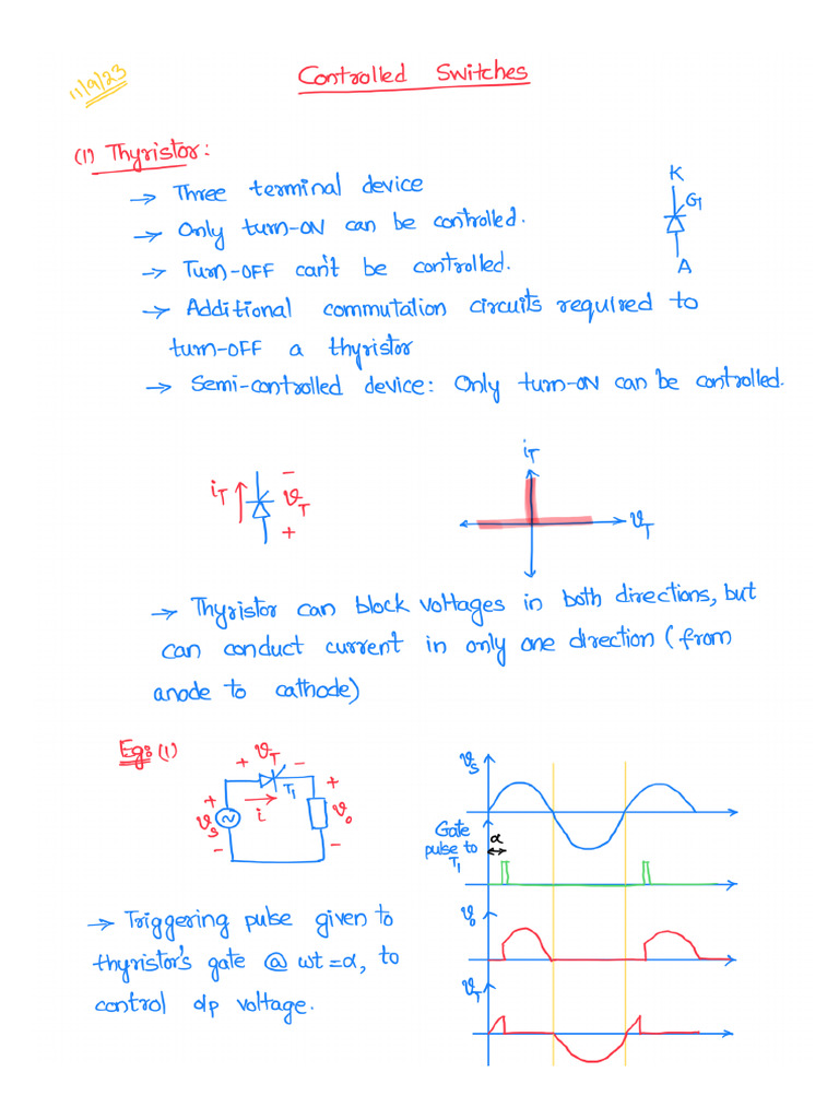 Controlled Switches | PDF