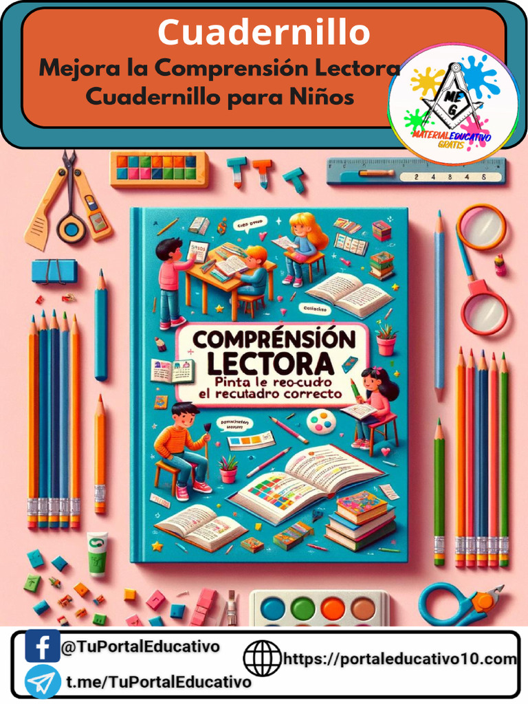 Mejora la Comprensión Lectora Cuadernillo para Niños portaleducativo10 ...
