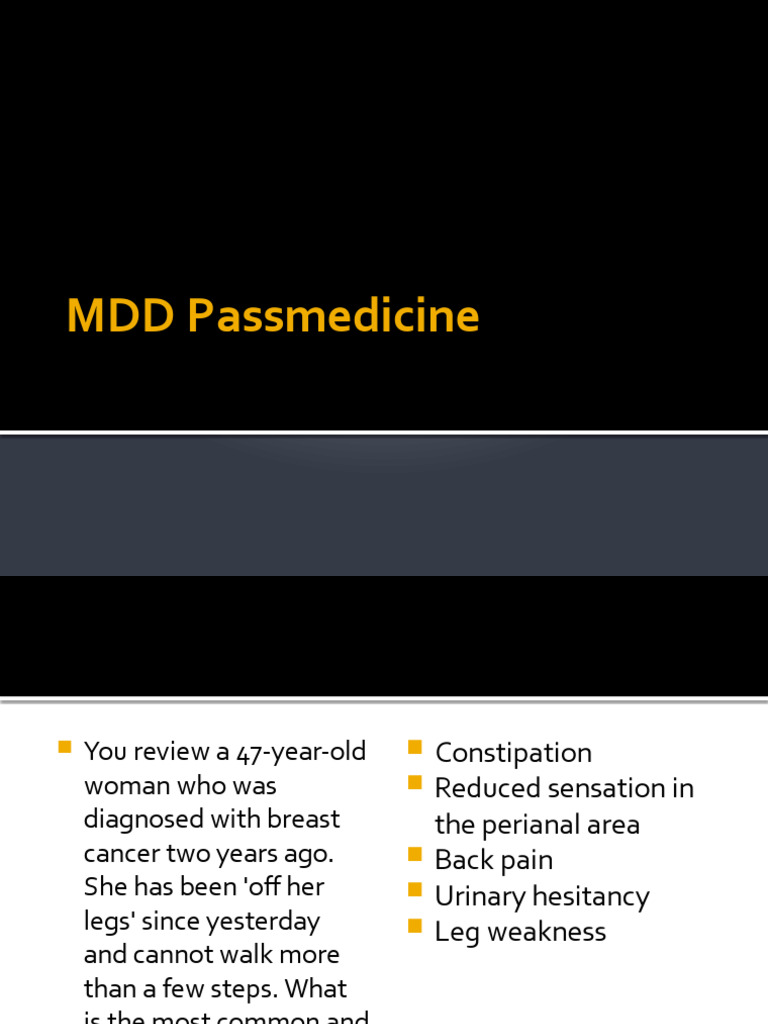 MDD Passmedicine | Download Free PDF | Elbow | Osteoarthritis