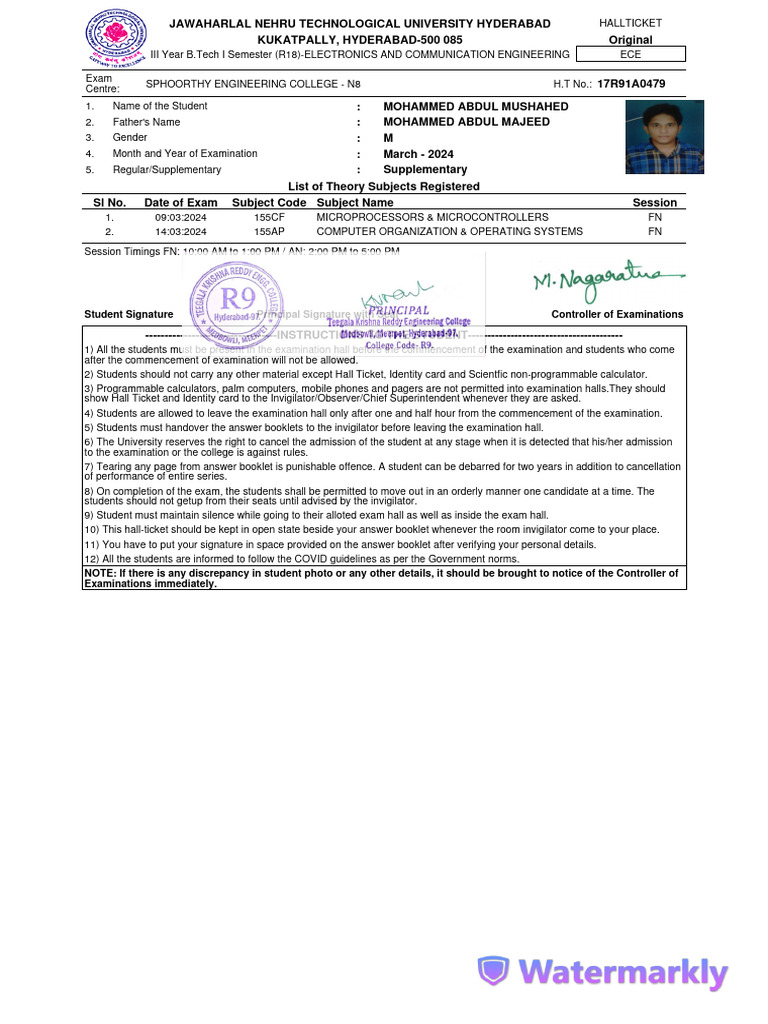 R18 3-1 ECE | PDF | Computing | Computer Engineering