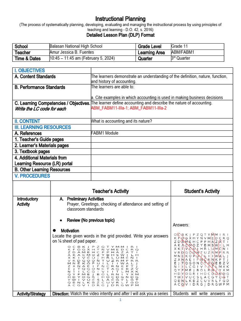 Fabm1 - DLL | PDF | Accounting | Information