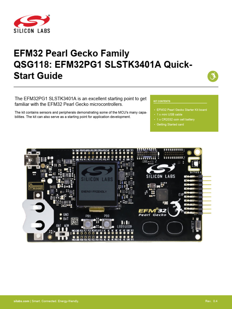 EFM32 Pearl Gecko Family | PDF | Computing | Computer Engineering