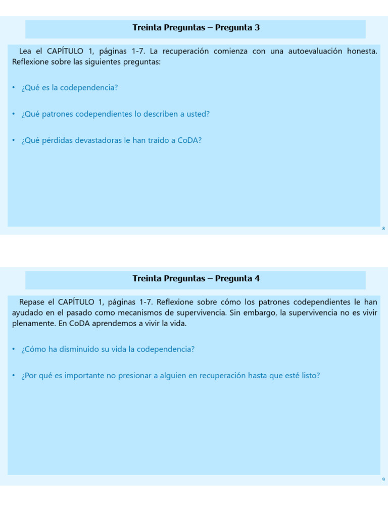 Treinta Preguntas 3-6 y Capítulo 1 | PDF | Amor | Psicología Social
