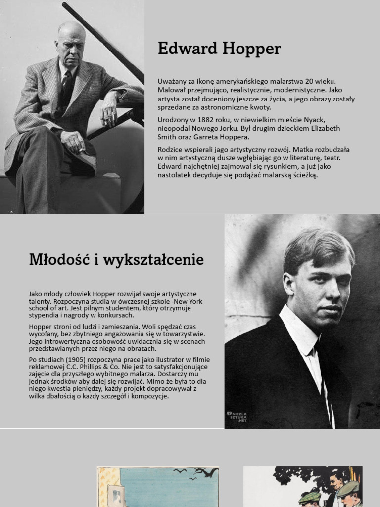 Agata Russek s26201 Edward Hopper | PDF