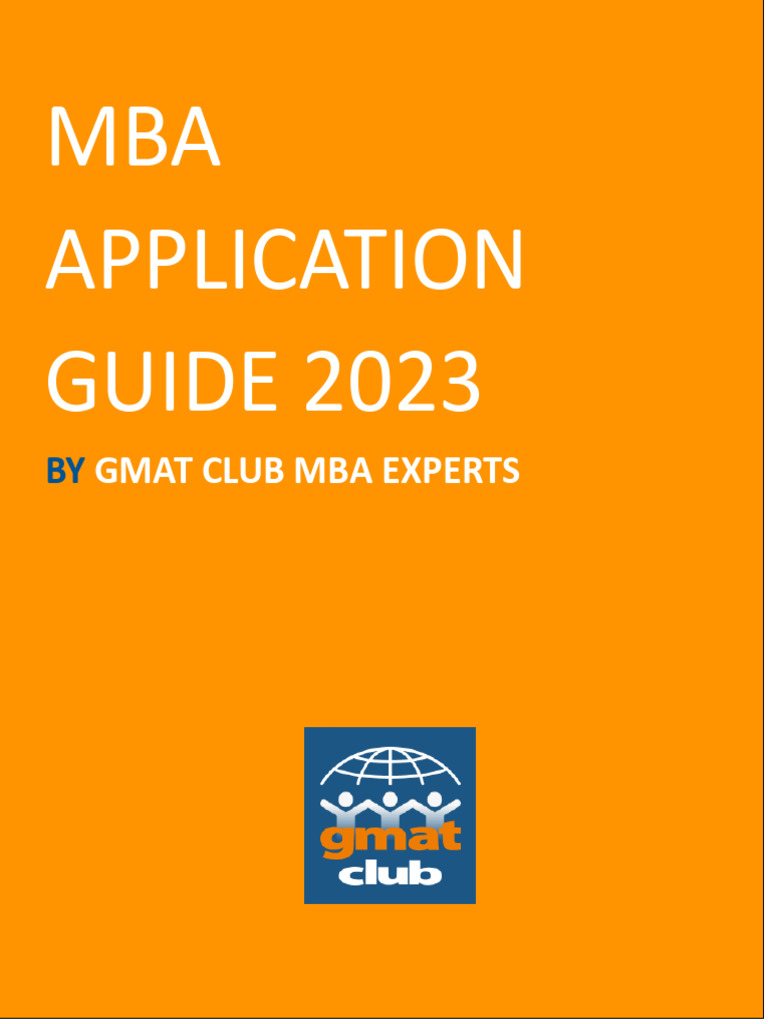 MBA Guide 2023 by GMAT Club | PDF | Master Of Business Administration ...