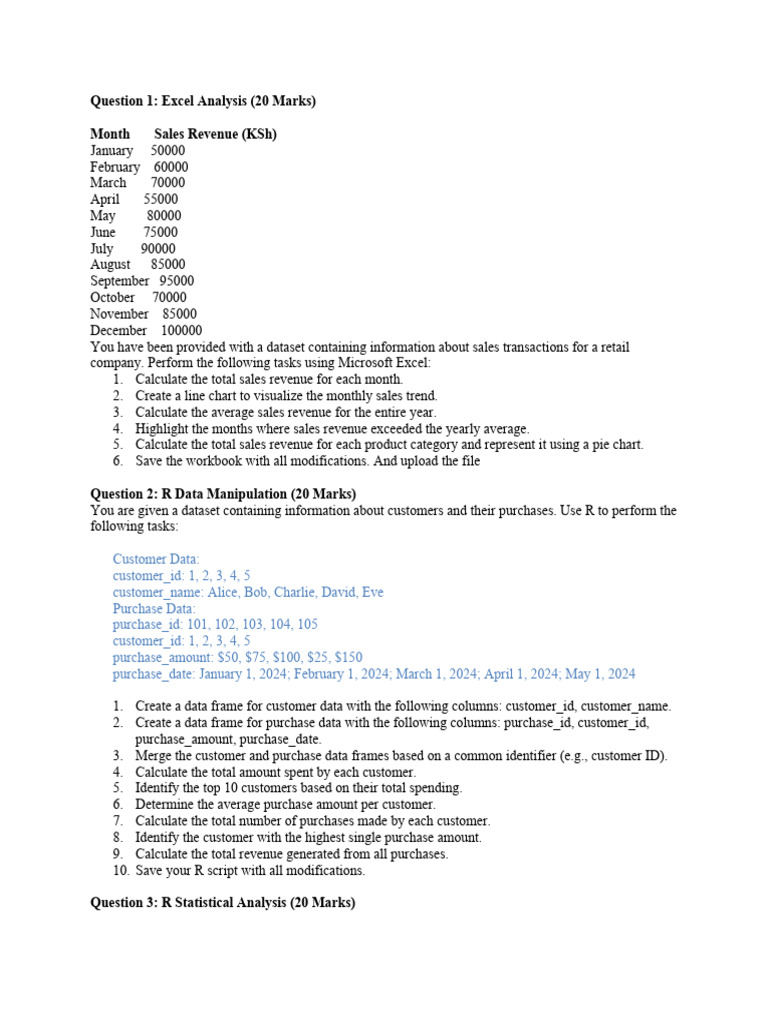 R Assignment 3 | PDF | Salary