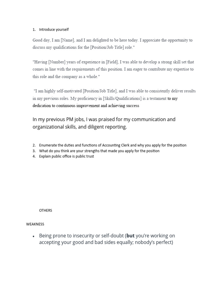 Sample Interview Questions | PDF | Revenue | Balance Sheet