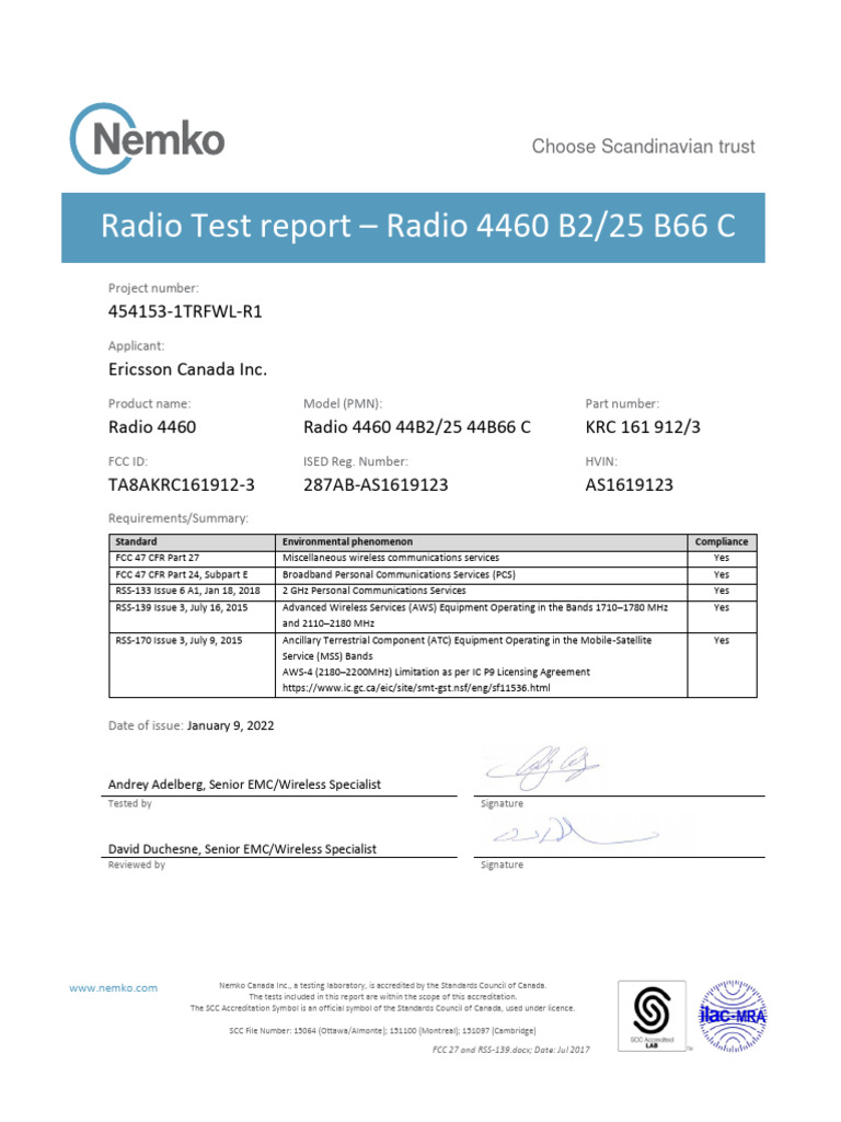 Ericsson RRU 4460 | Download Free PDF | Transmitter | Broadcast Engineering