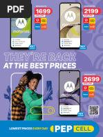 PEP Cell Phones Catalogue 2025 | PDF | Personal Computing | Mobile Phones