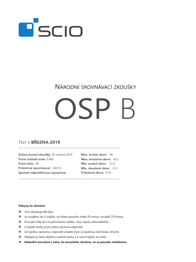 Osp Březen Ii 2019 B Pdf