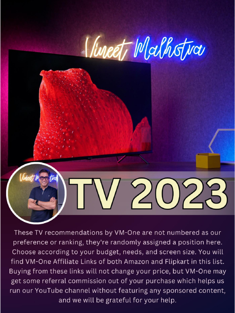 TV 2023 | PDF | Oled | Sony