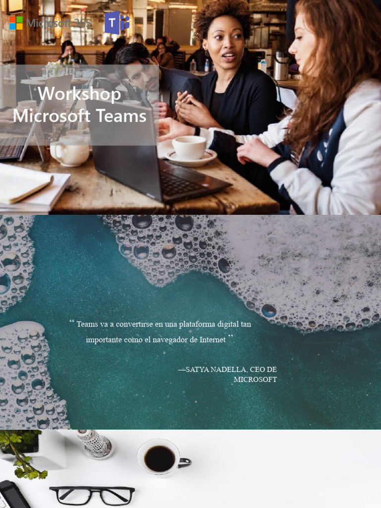 Workshop Teams | PDF | Microsoft | Chat en linea