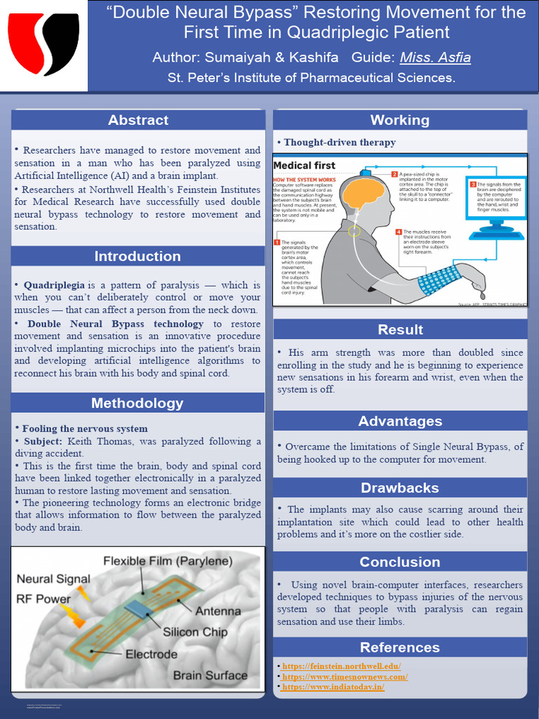 Double Neural Bypass Pdf Nervous System Neuroscience