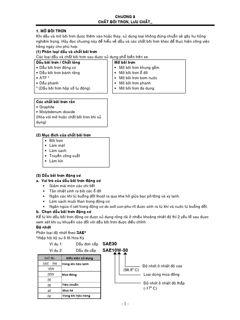 8 - Chat Boi Tron, Luu Chat | PDF