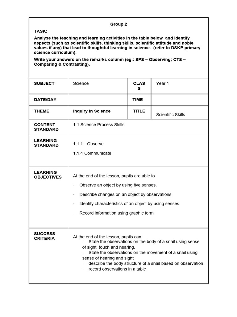 Group 2 | PDF | Senses | Science