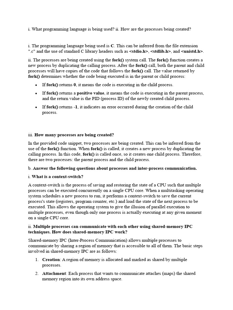 LINUX | PDF | Process (Computing) | Unix
