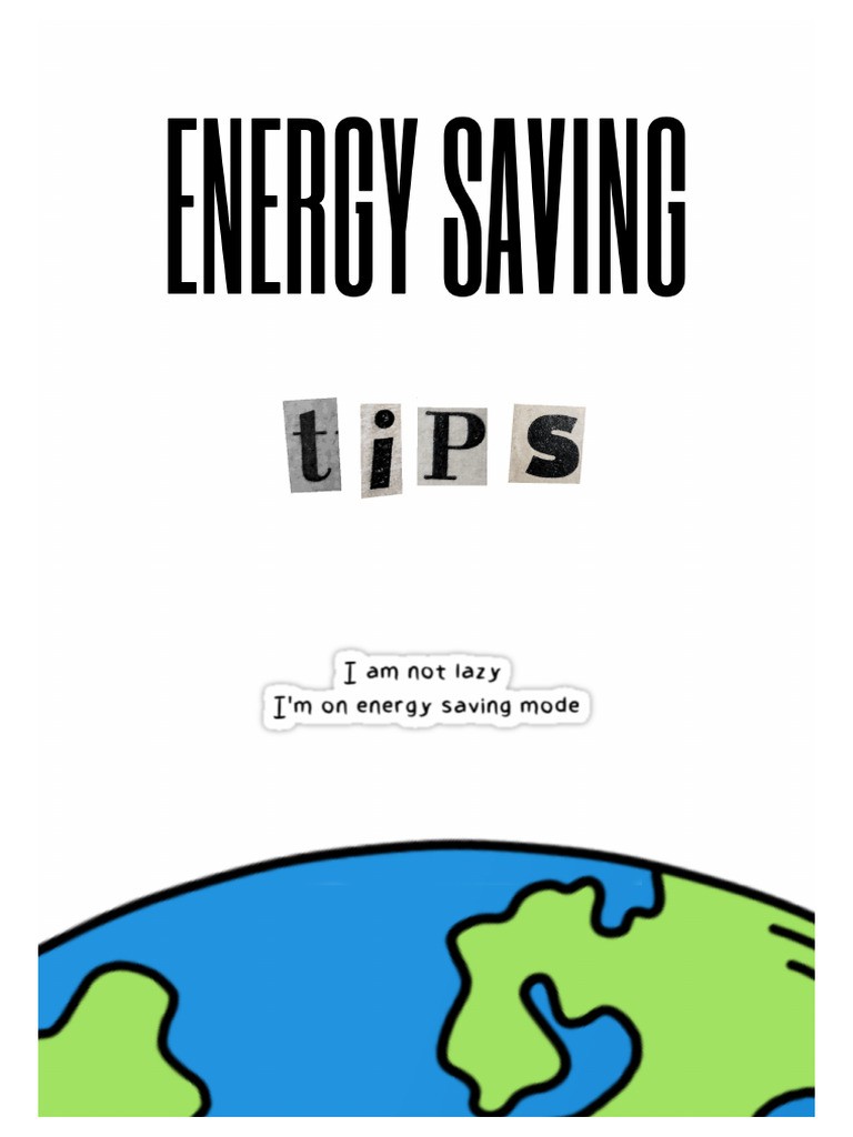 Energy Saving Tips | PDF