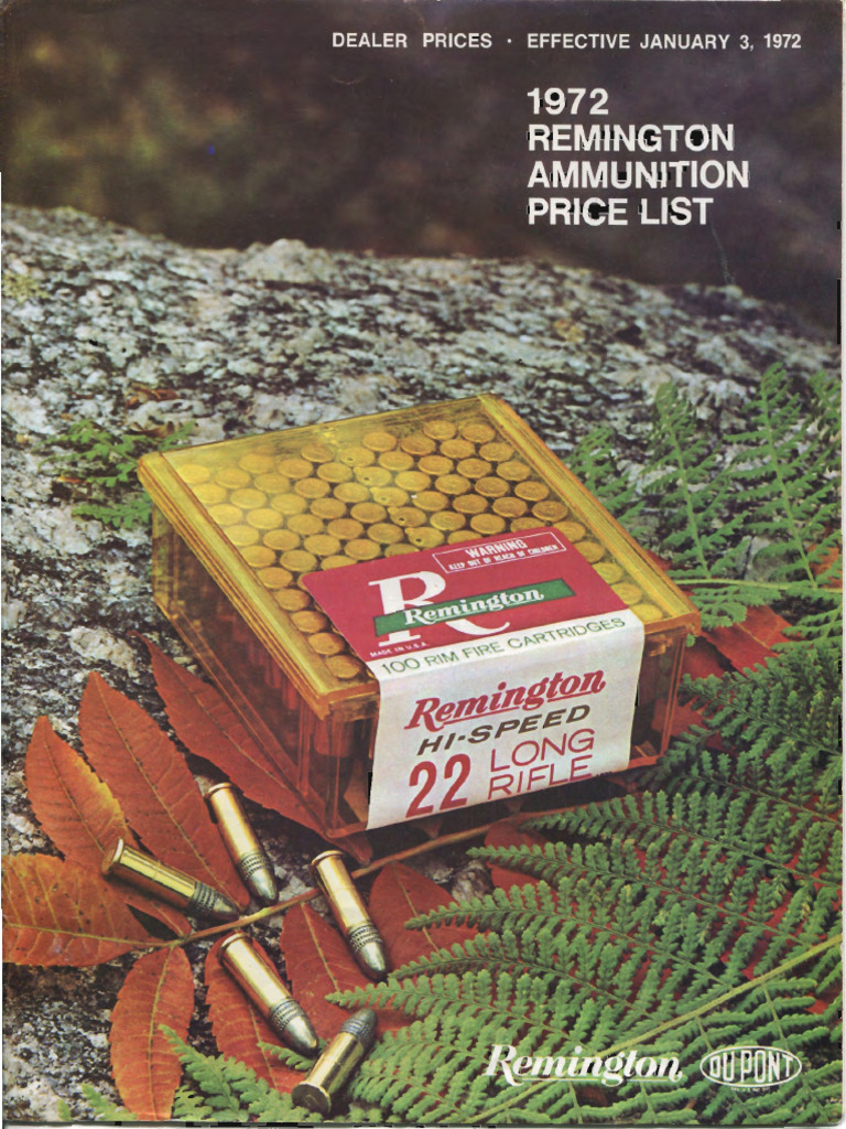 Remington Center Fire Cartridges | PDF | Bullet | Cartridge (Firearms)