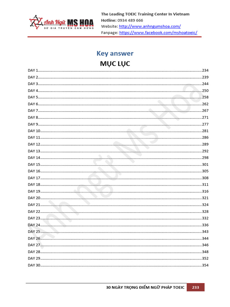 Key Answers | PDF