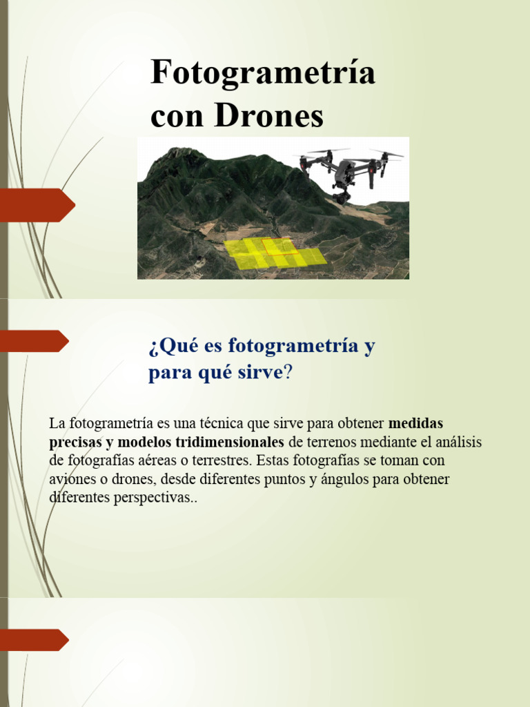 Fotogrametria Con Drones | PDF | Arte | Tecnología