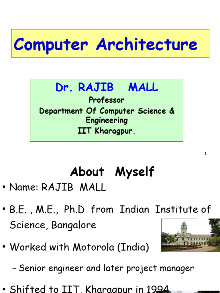 Lect-1 (CA) | PDF | Semiconductor Device Fabrication | Integrated Circuit