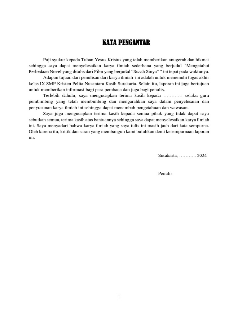 Analisis Novel dan Film Susah Sinyal | PDF