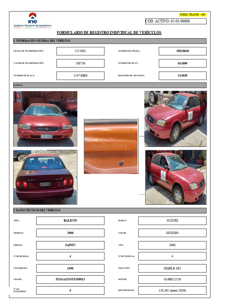 Bitacora de Conductor | PDF | Vehículo de motor | Industria automotriz