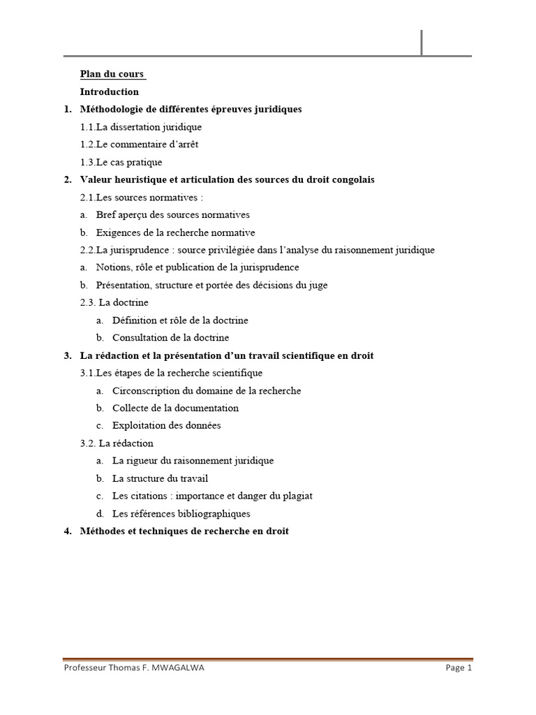 Méthodologie de la recherche en droit | PDF | Science | Vérité