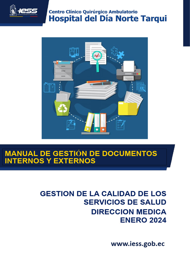 HDNT-DM-GC-MANU-2024-001 Manual Gestion de Documentos Internos y Externos 2024 | PDF | Sistema ...