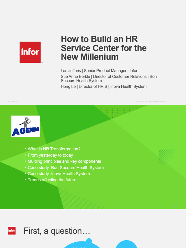 How To Build An HR Service Center For The New Millenium | Download Free ...